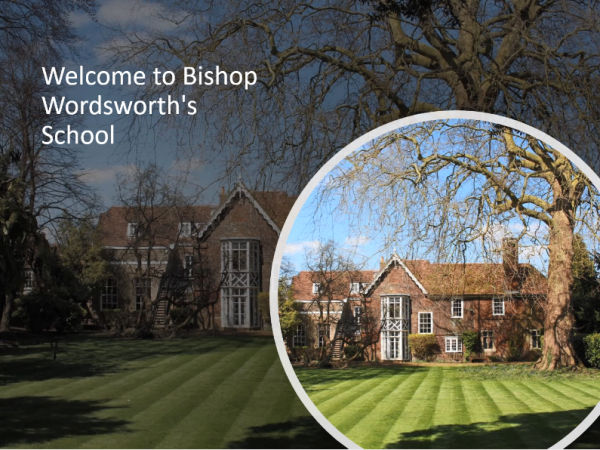 Induction - Bishop Wordsworth's School